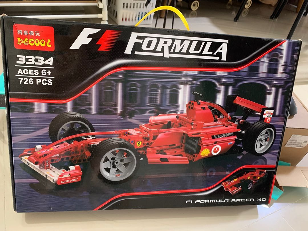 Lego compatible bricks F1 car, Hobbies & Toys, Toys & Games on Carousell