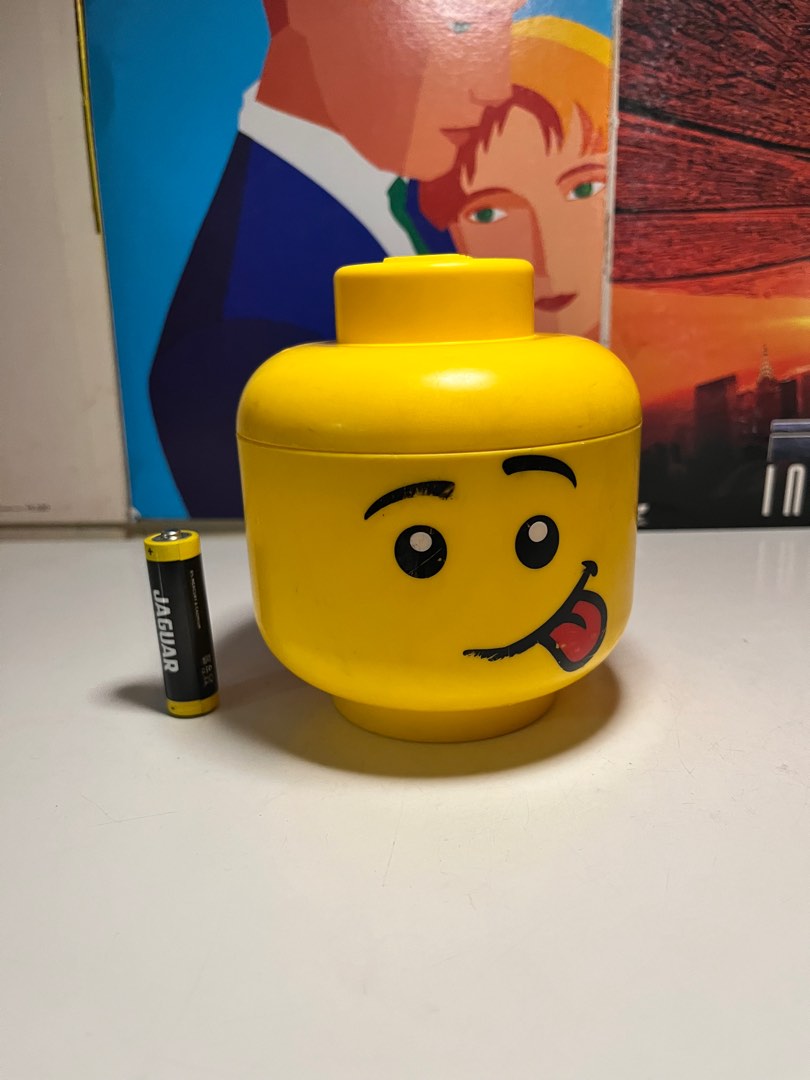 Lego Head Storage Box on Carousell