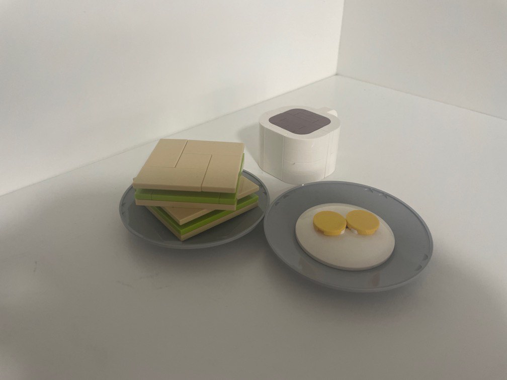 Lego Kaya Toast Set, Hobbies & Toys, Toys & Games on Carousell