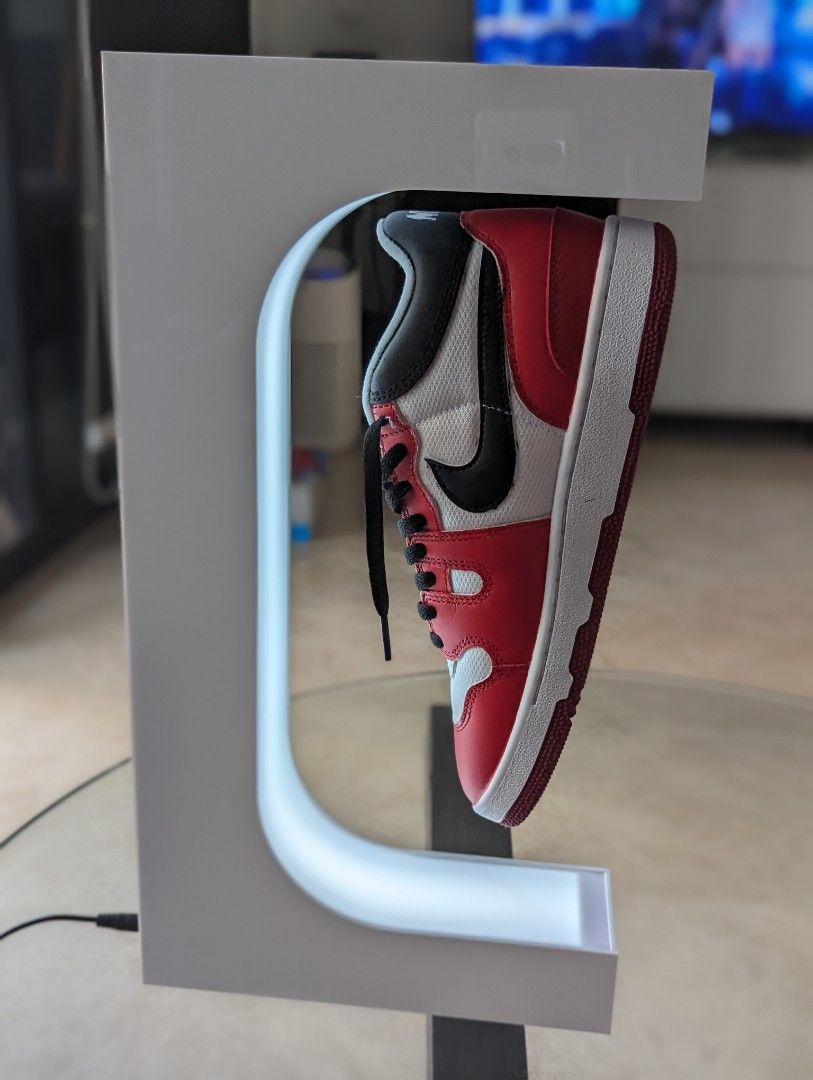 Levitating Shoe Display, Men's Fashion, Footwear, Sneakers on Carousell