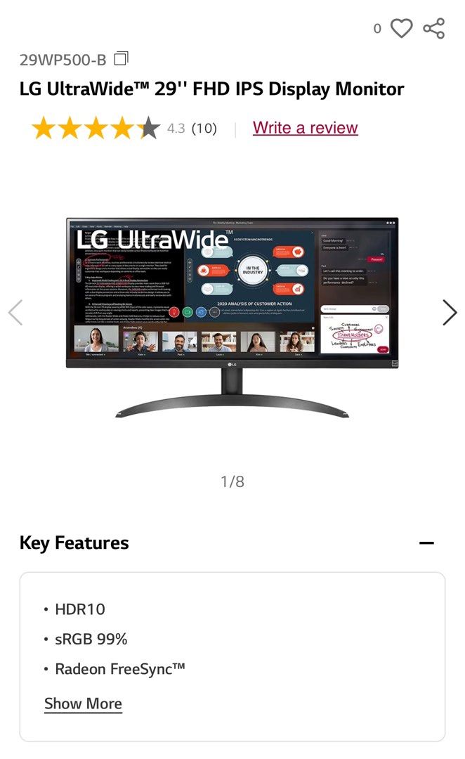LG UltraWide 29” FHS IPS monitor, Computers & Tech, Parts & Accessories ...