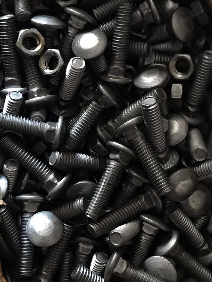 Local Carriage Bolt & Nut BI - ALL SIZES AVAILABLE on Carousell