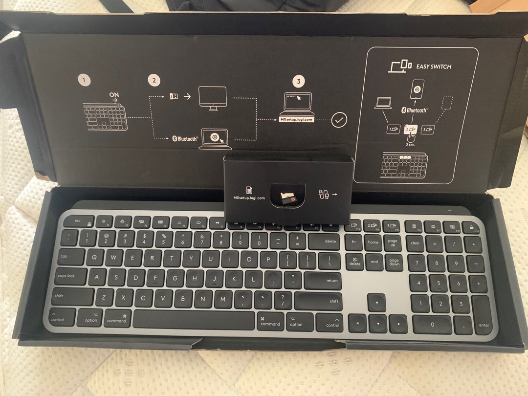 Logi MX Wireless Keyboard - Brand New, Computers & Tech, Parts ...