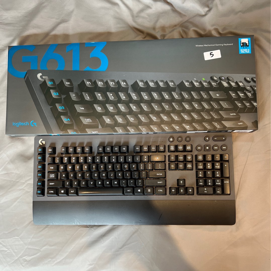 Logitech G613 Mechanical Keyboard, Computers & Tech, Parts ...