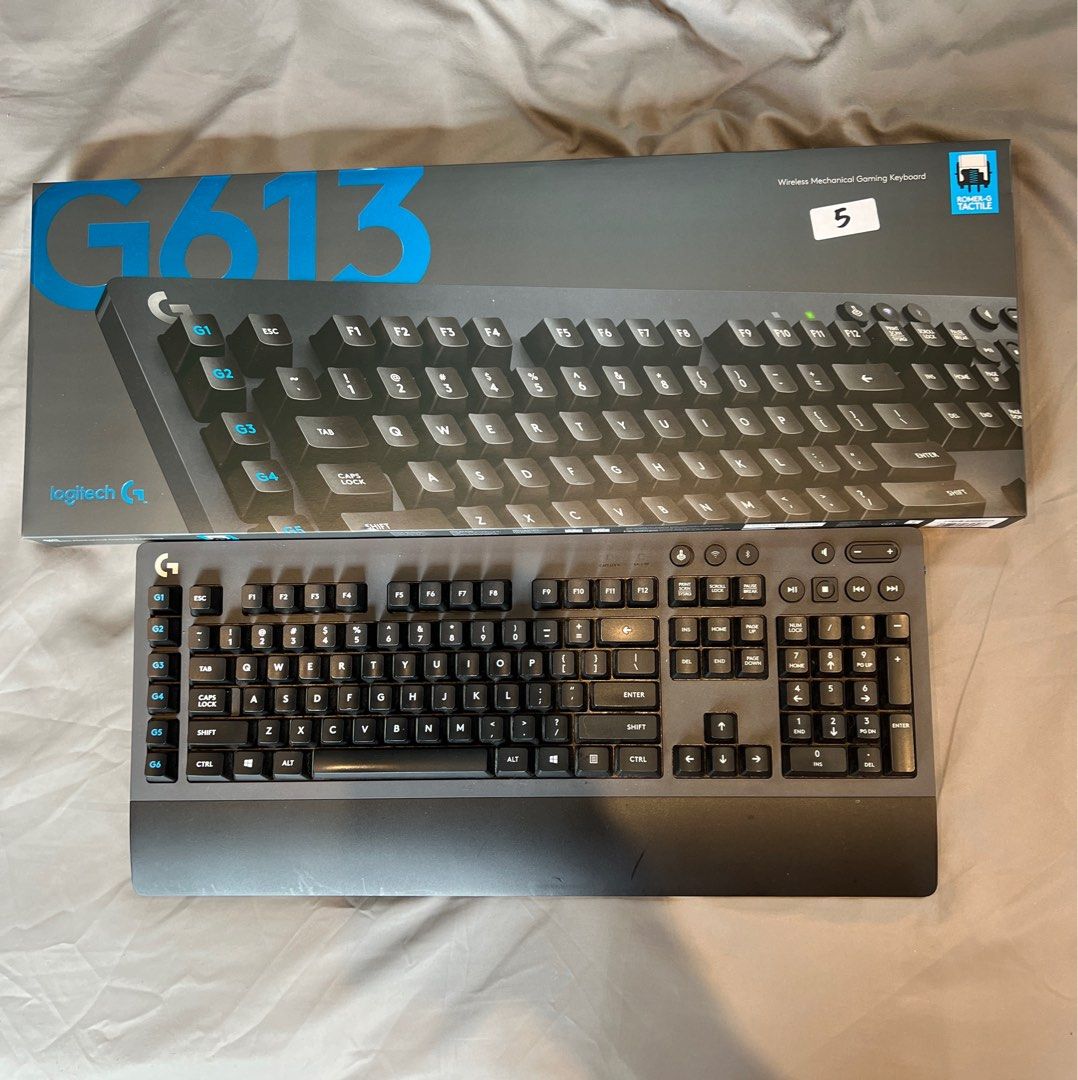 Logitech G613 Mechanical Keyboard, Computers & Tech, Parts ...
