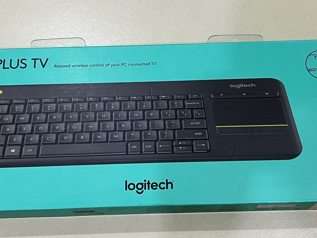 Logitech K400 Plus TV Wireless Keyboard, Computers & Tech, Parts ...