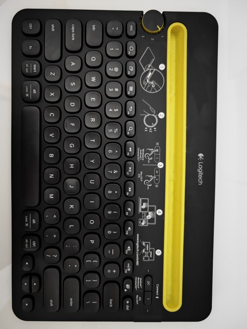 Logitech K480 Keyboard Computers And Tech Parts And Accessories Computer Keyboard On Carousell