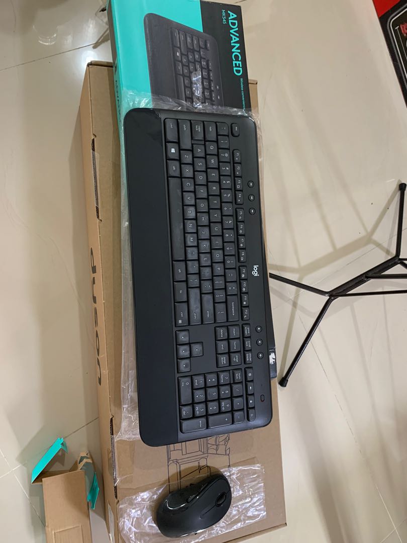 Logitech MK545 keyboard mouse combo, Computers & Tech, Parts & Accessories, Computer Keyboard on ...