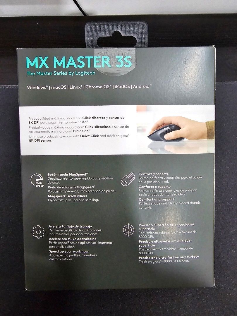Logitech MX Master 3s, Computers & Tech, Parts & Accessories, Mouse ...