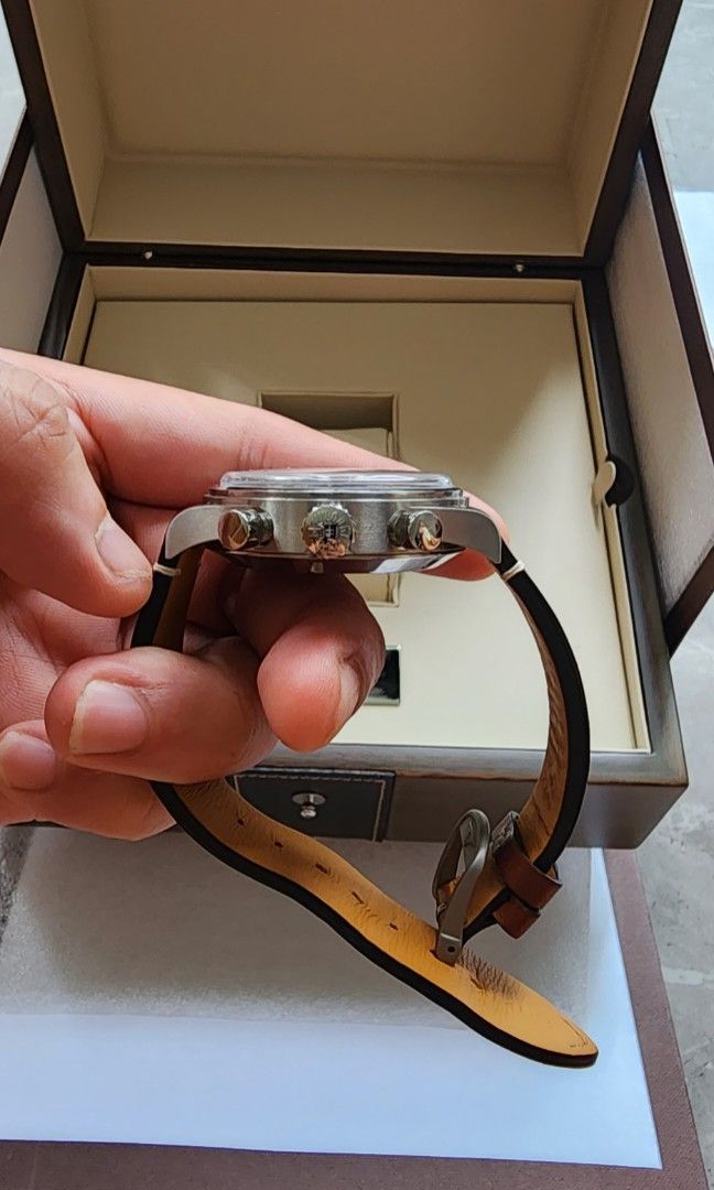 CHEAPEST Longines bigeye avigation blue watch chronograph, Luxury ...