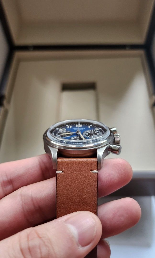 CHEAPEST Longines bigeye avigation blue watch chronograph, Luxury ...