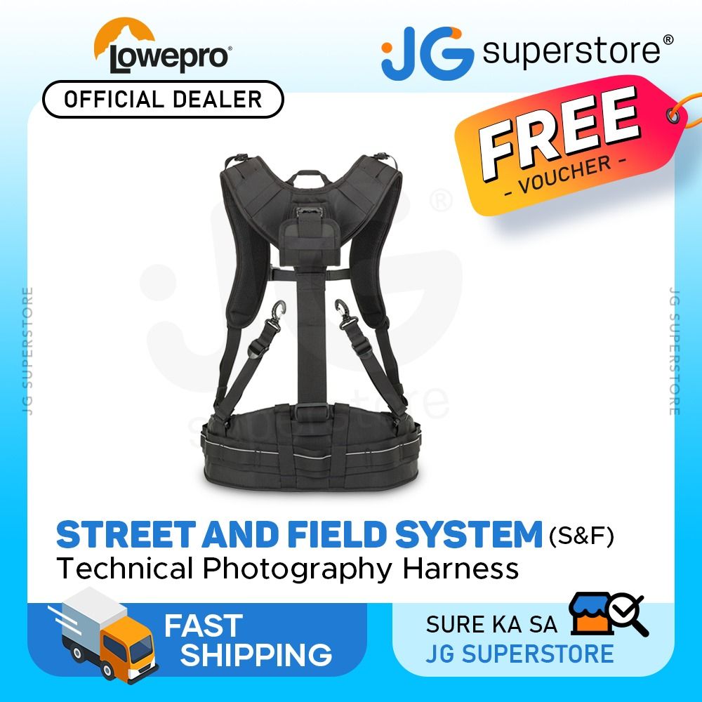 Lowepro S&F Street and Field System Camera Technical Harness with SlipLock Attachment Loops ...