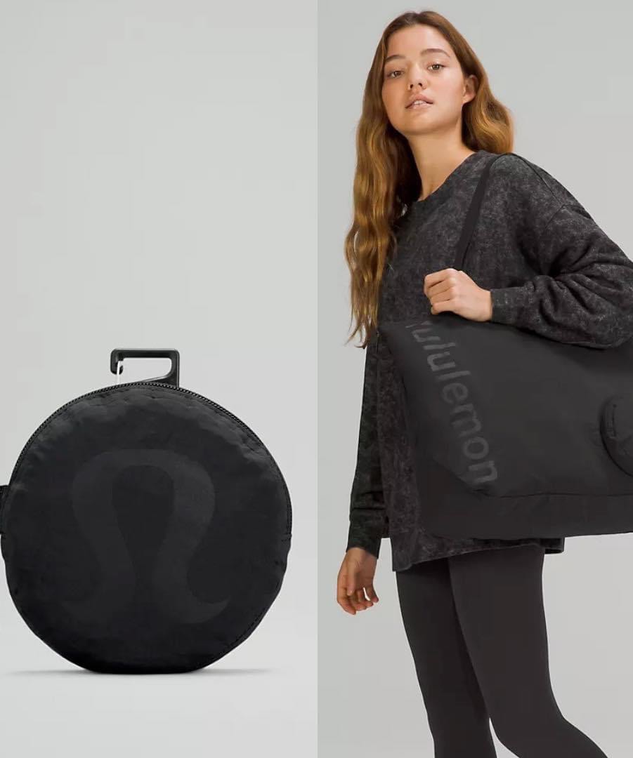 Lululemon Packable Tote Bag, Women's Fashion, Bags & Wallets, Tote Bags ...