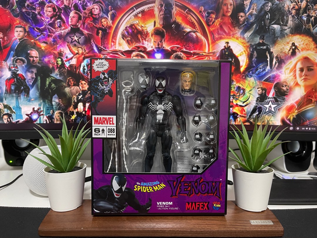 Mafex Venom Comic Version Reissue, Hobbies & Toys, Toys & Games on ...