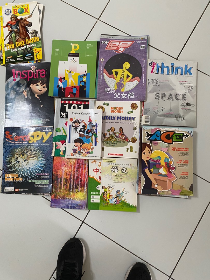 Magazines and Chinese modal compo book $2 each, Hobbies & Toys, Books ...