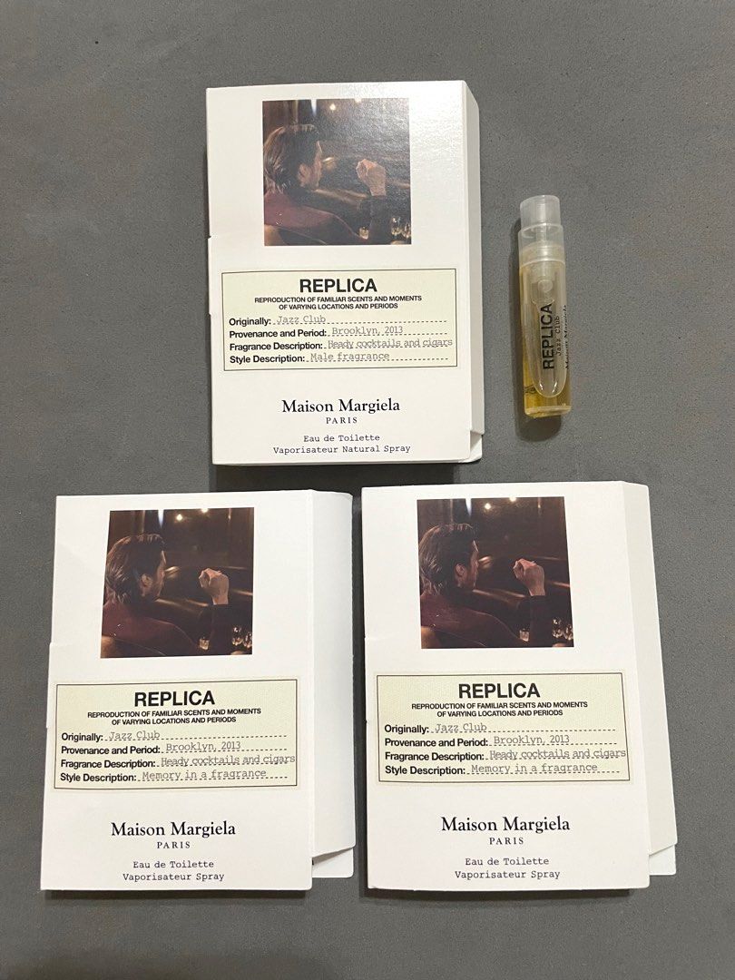 Maison Margiela Replica Jazz Club Perfume Sample, Beauty & Personal ...