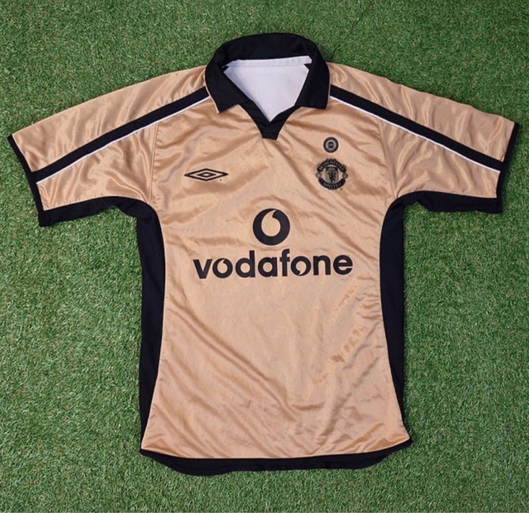 Manchester United 2001/02 Centenary Third soccer/football jersey/kit ...