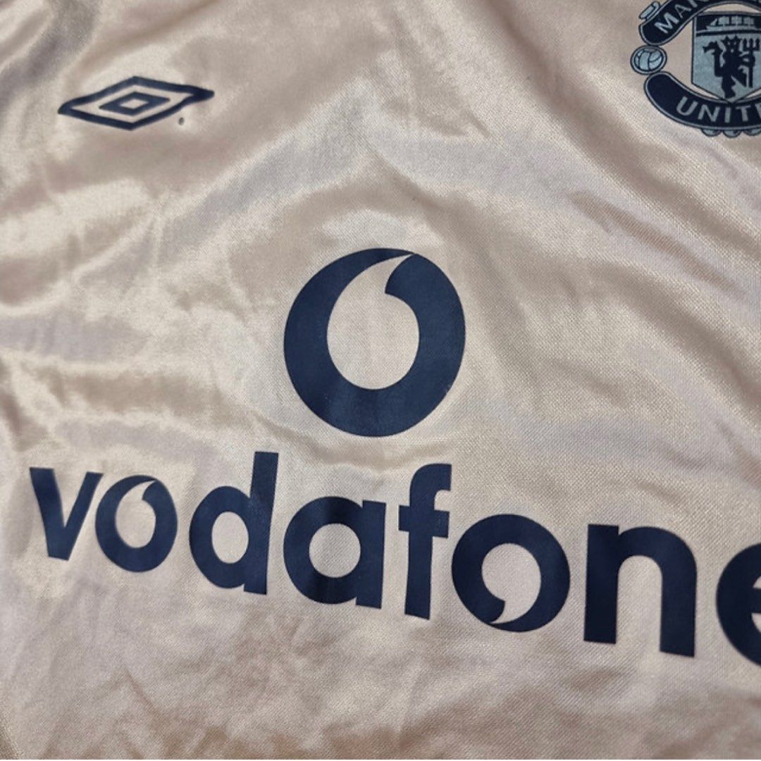 Manchester United 2001/02 Centenary Third soccer/football jersey/kit ...