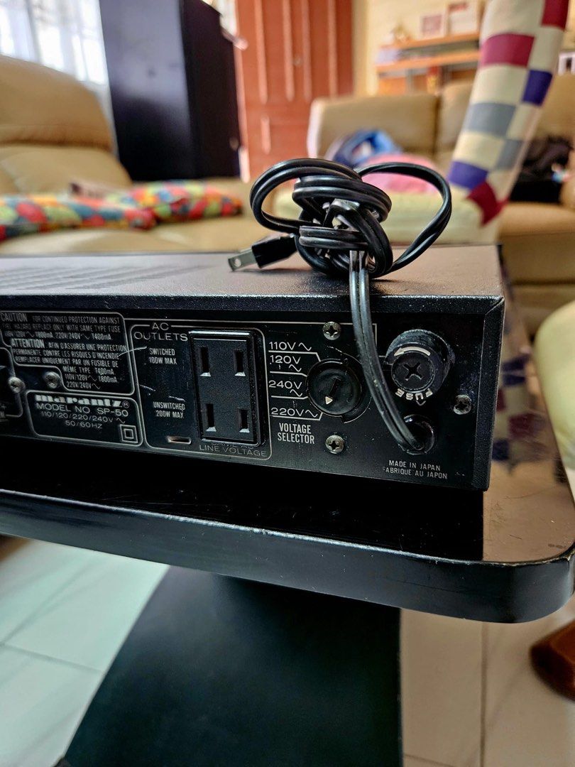 MARANTZ SP-50 Surround Processor, Audio, Other Audio Equipment on Carousell