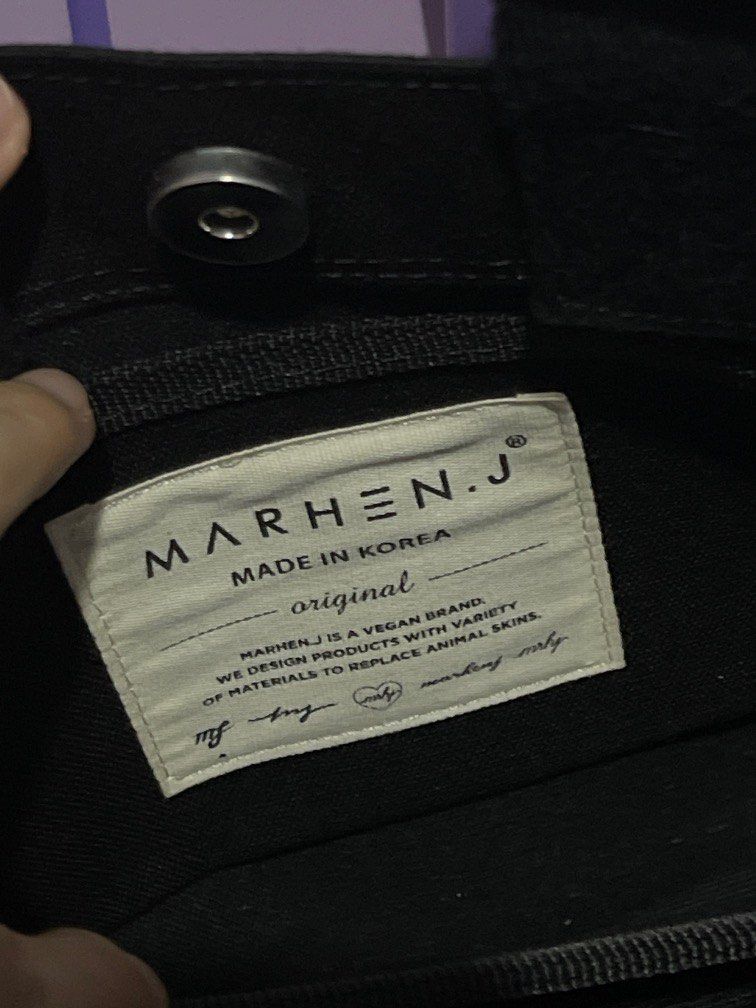 Marhen J Rico All Black Original 100% Korea on Carousell