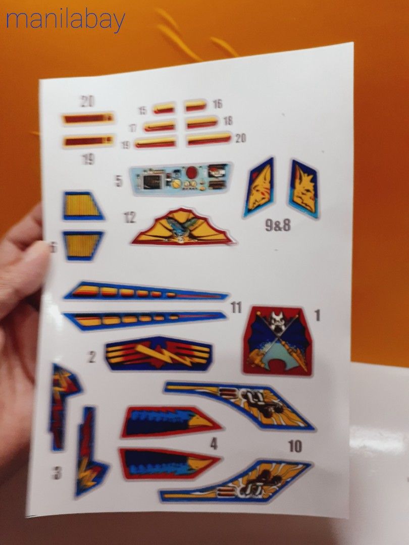 Masters of the Universe (Decals) Replacement stickers ATTAK TRAK on ...