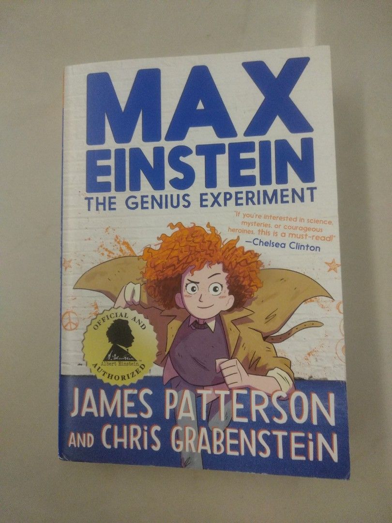 Max Einstein: The Genius Experiment by James Patterson Kids Book ...