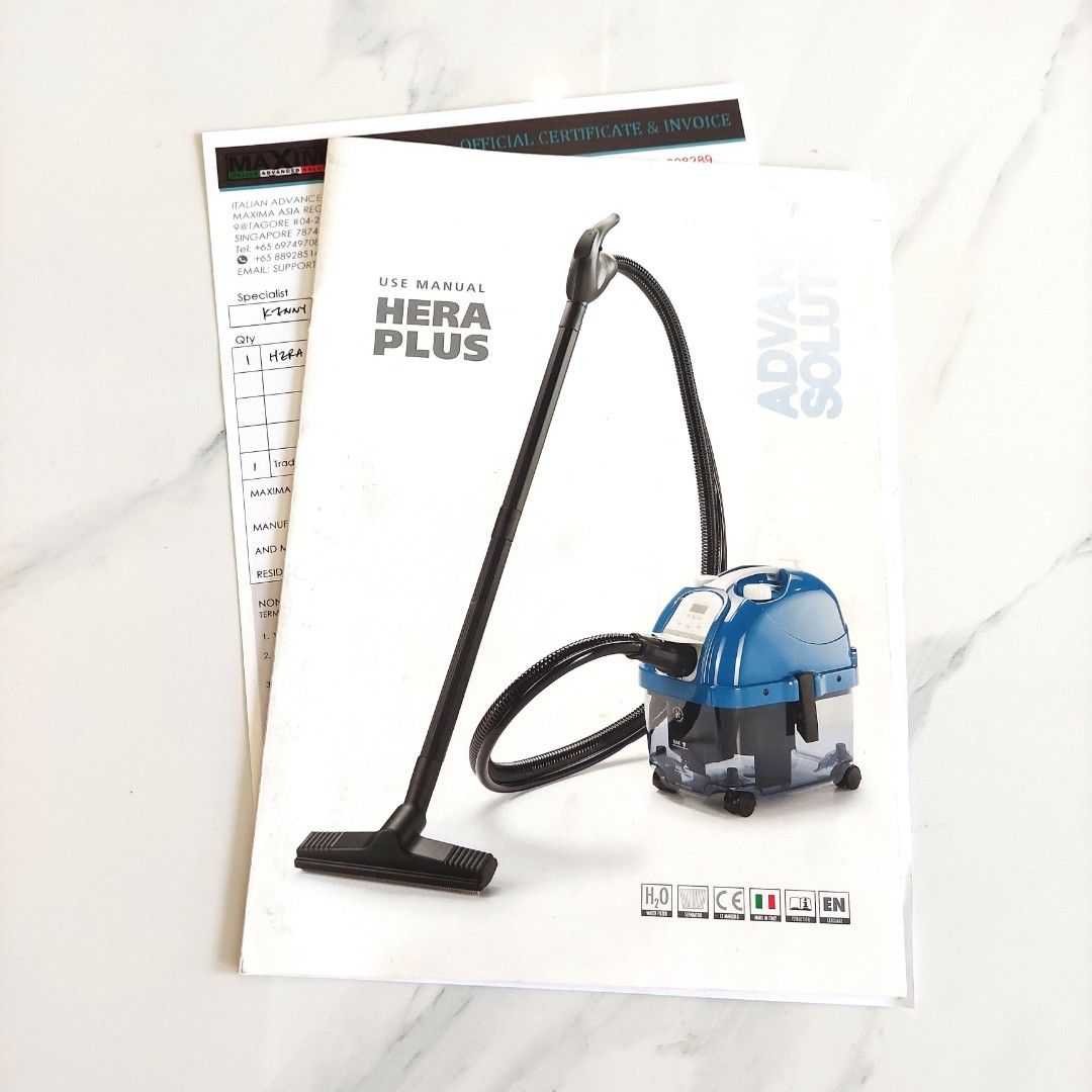 MAXIMA HERA PLUS Steam Vaccum Kit, TV & Home Appliances, Vacuum Cleaner & Housekeeping on Carousell