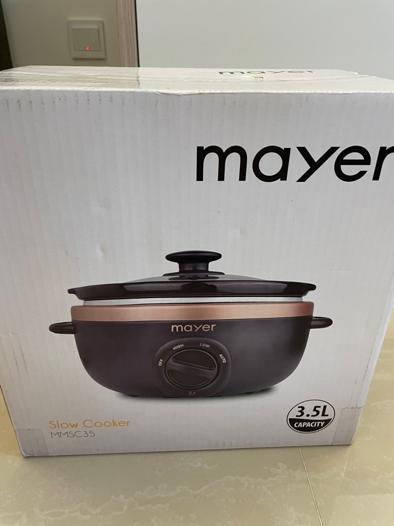 Mayer slow cooker, TV & Home Appliances, Kitchen Appliances, Cookers on ...