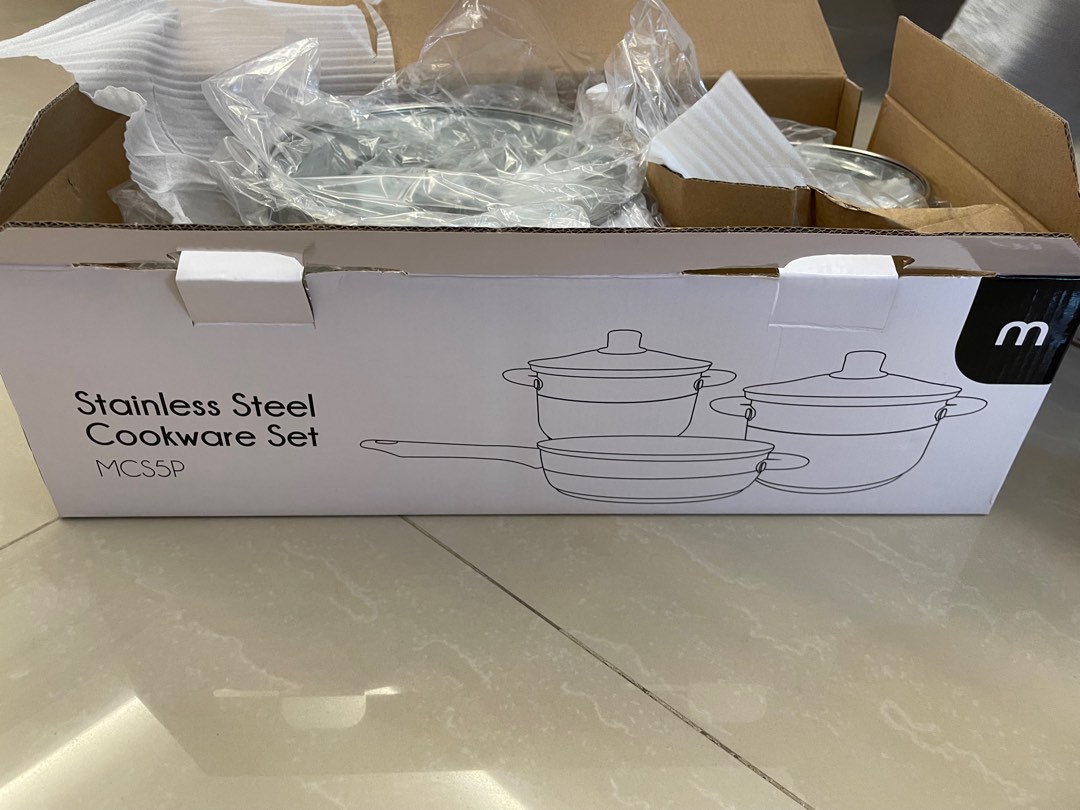 Mayer stainless still cookware set, Furniture & Home Living ...