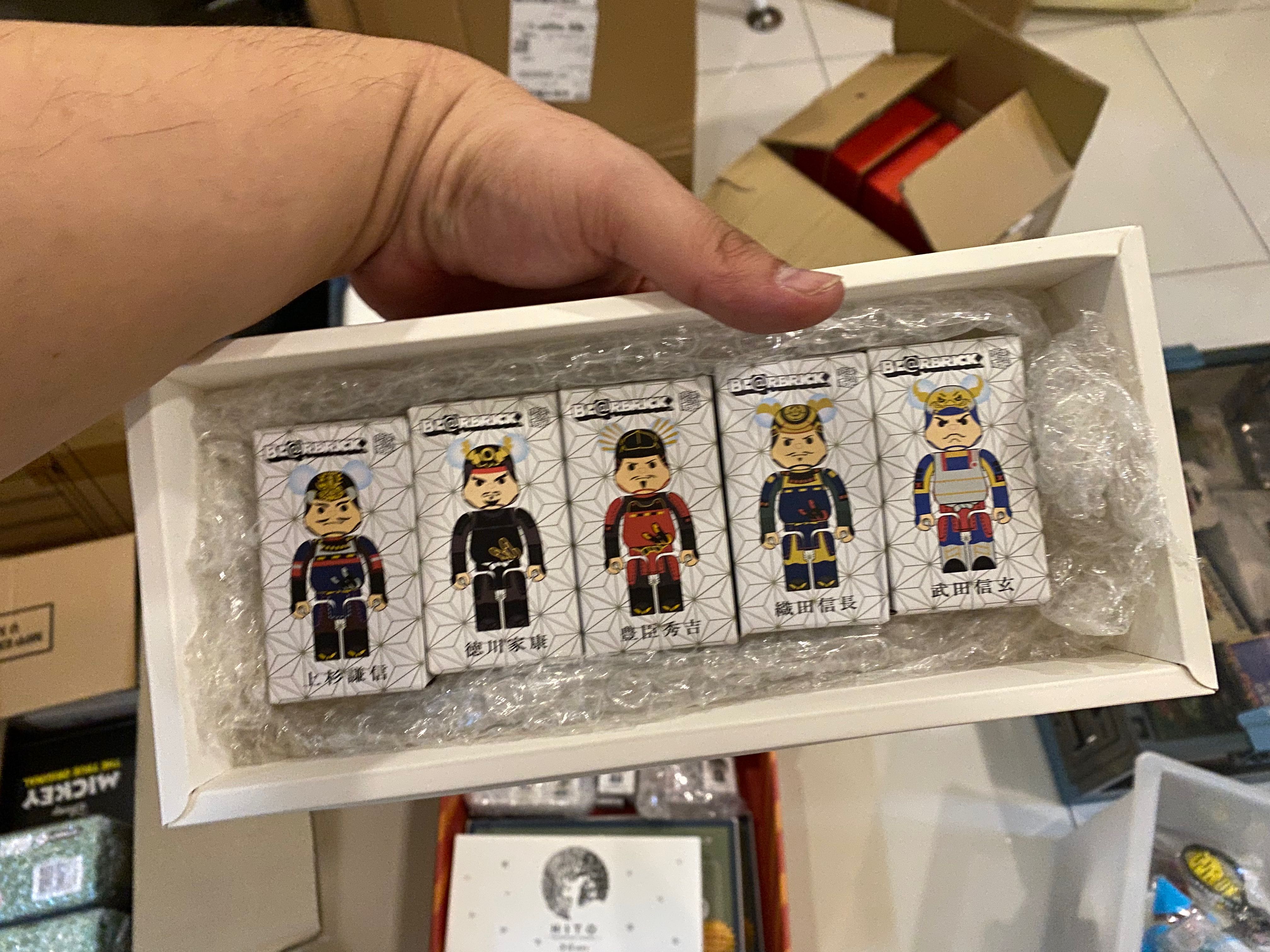 Medicom Bearbrick samurai family, Hobbies & Toys, Collectibles ...