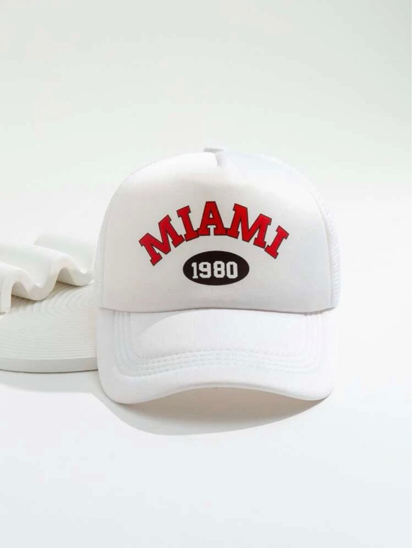 Shein Miami Baseball Cap, Men's Fashion, Watches & Accessories, Caps ...