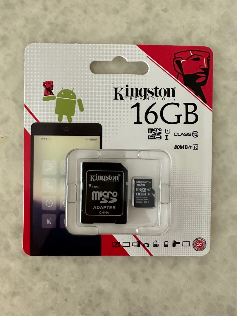 micro sd 16gb, Mobile Phones & Gadgets, Mobile & Gadget Accessories ...