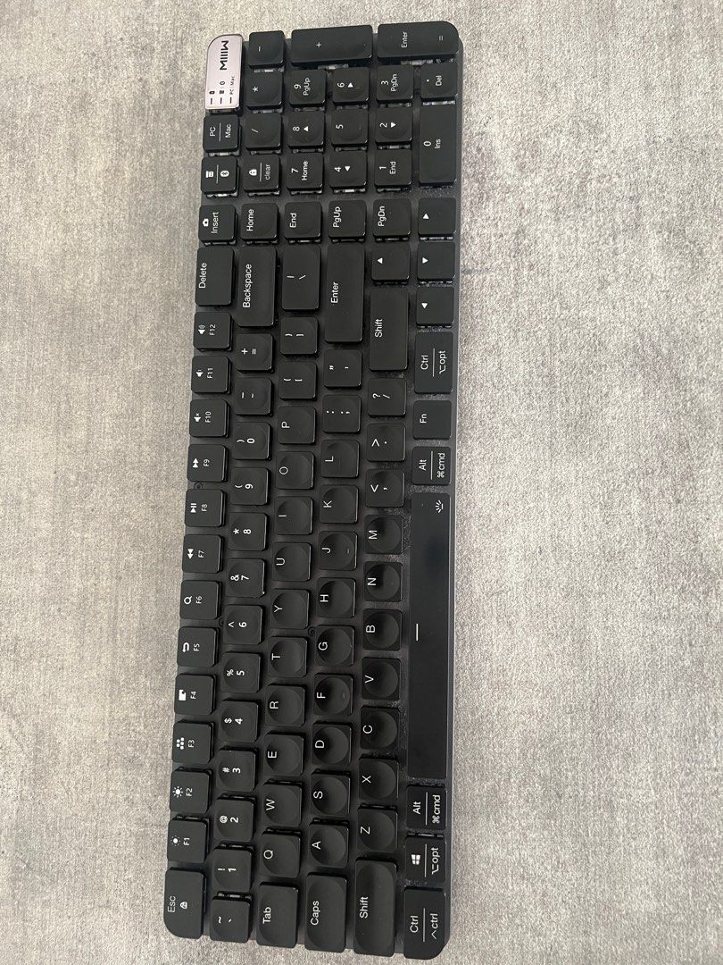 Miiiw Wireless Bluetooth Dual-Mode Metal Mechanical Keyboard Computer, Computers & Tech, Parts ...