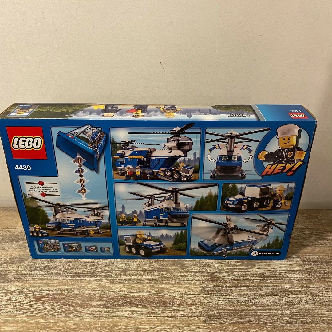 MISB Lego 4439 City Police Heavy-Lift Helicopter (2012) - Bundle ...