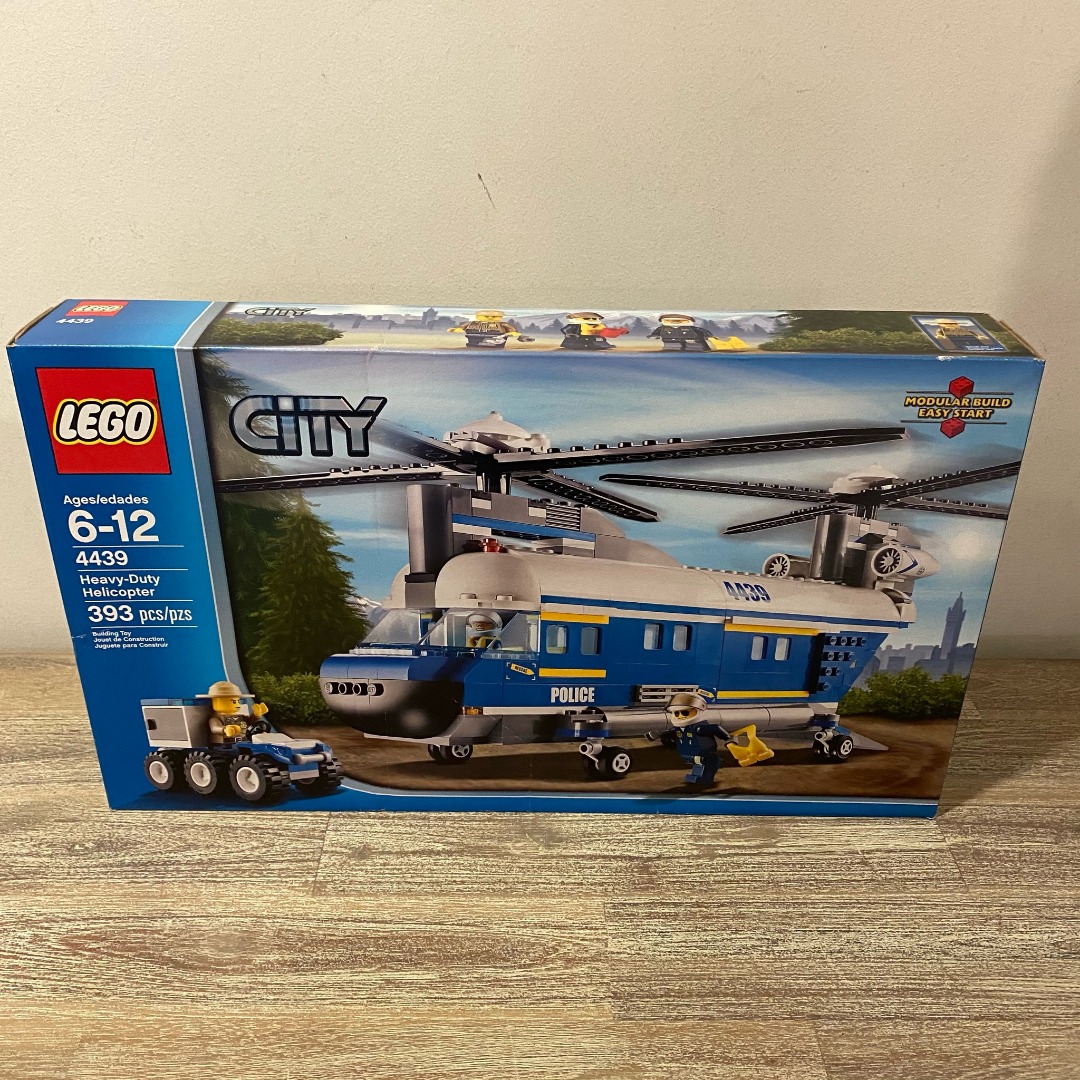 MISB Lego 4439 City Police Heavy-Lift Helicopter (2012) - Bundle ...