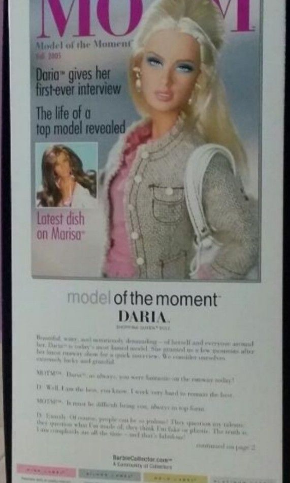 Model of the Moment Daria Barbie Doll, Hobbies & Toys, Memorabilia ...