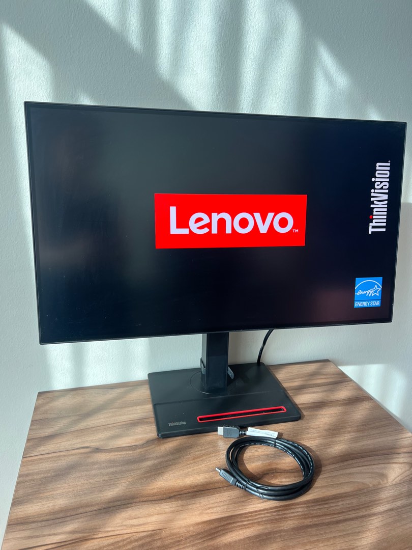 Monitor | ThinkVision 27 inch IPS Display, Computers & Tech, Parts ...