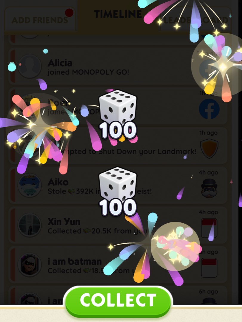 Monopoly Go 200 Dices, Hobbies & Toys, Toys & Games on Carousell