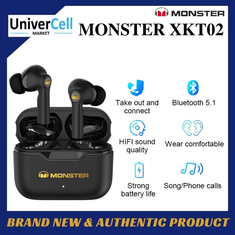 MONSTER XKT02, Audio, Earphones on Carousell