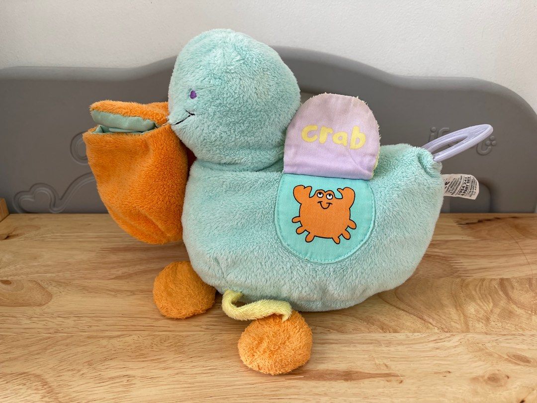 M&S Plush Toy with Teether, Mirror and Bell, Babies & Kids, Infant ...