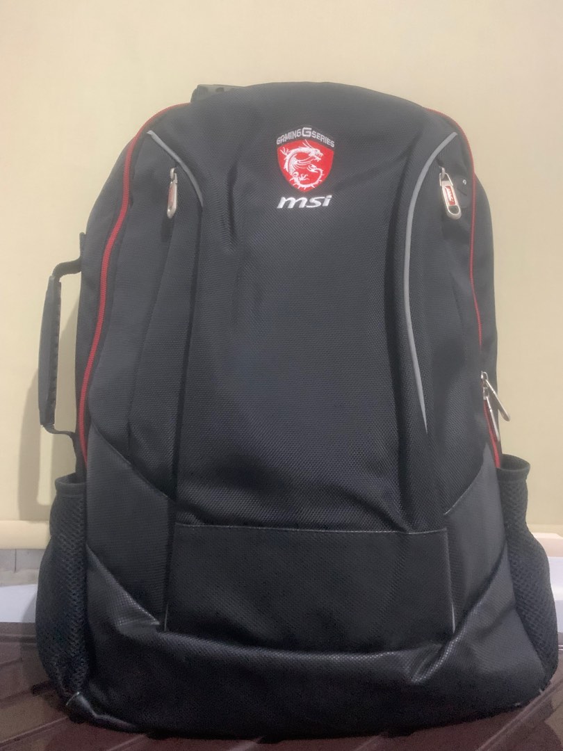MSI Backpack, Men's Fashion, Bags, Backpacks on Carousell