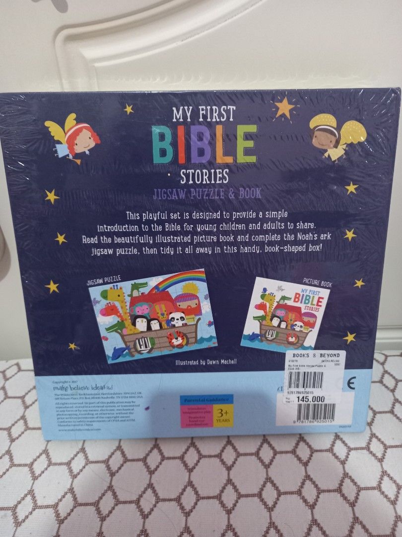 My First Bible Stories, Buku & Alat Tulis, Buku Anak-Anak di Carousell