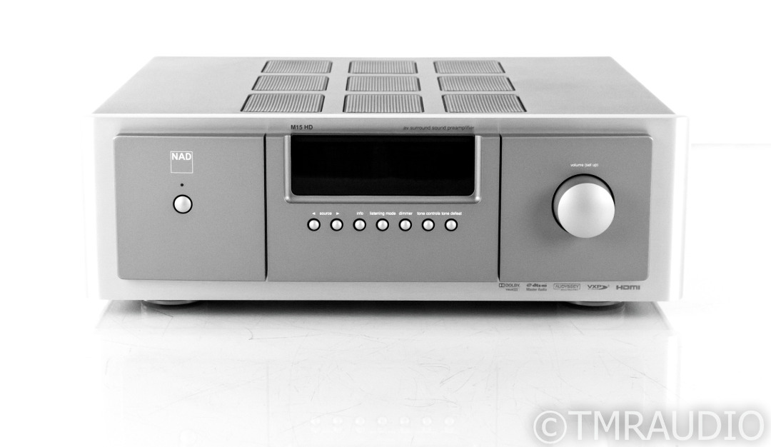 NAD M15HD Master AV Processor Upgraded to 4K 7.1.4 Dolby Atmos, Audio ...