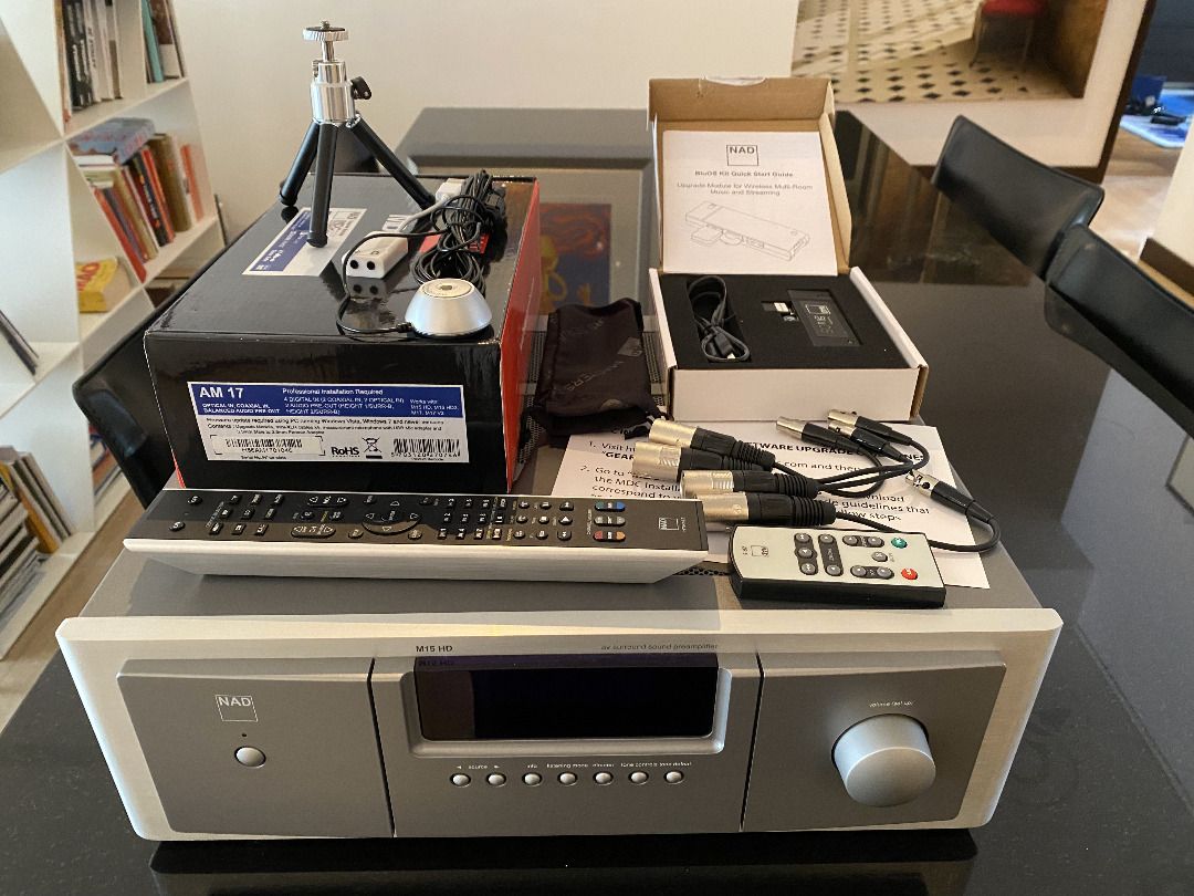 NAD M15HD Master AV Processor Upgraded to 4K 7.1.4 Dolby Atmos, Audio ...