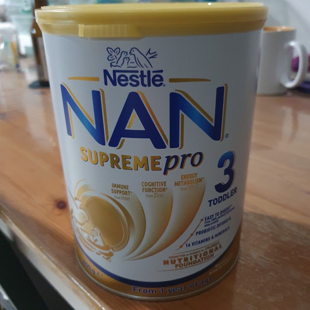 Nan Supreme Pro 3 800g, Babies & Kids, Nursing & Feeding, Weaning ...