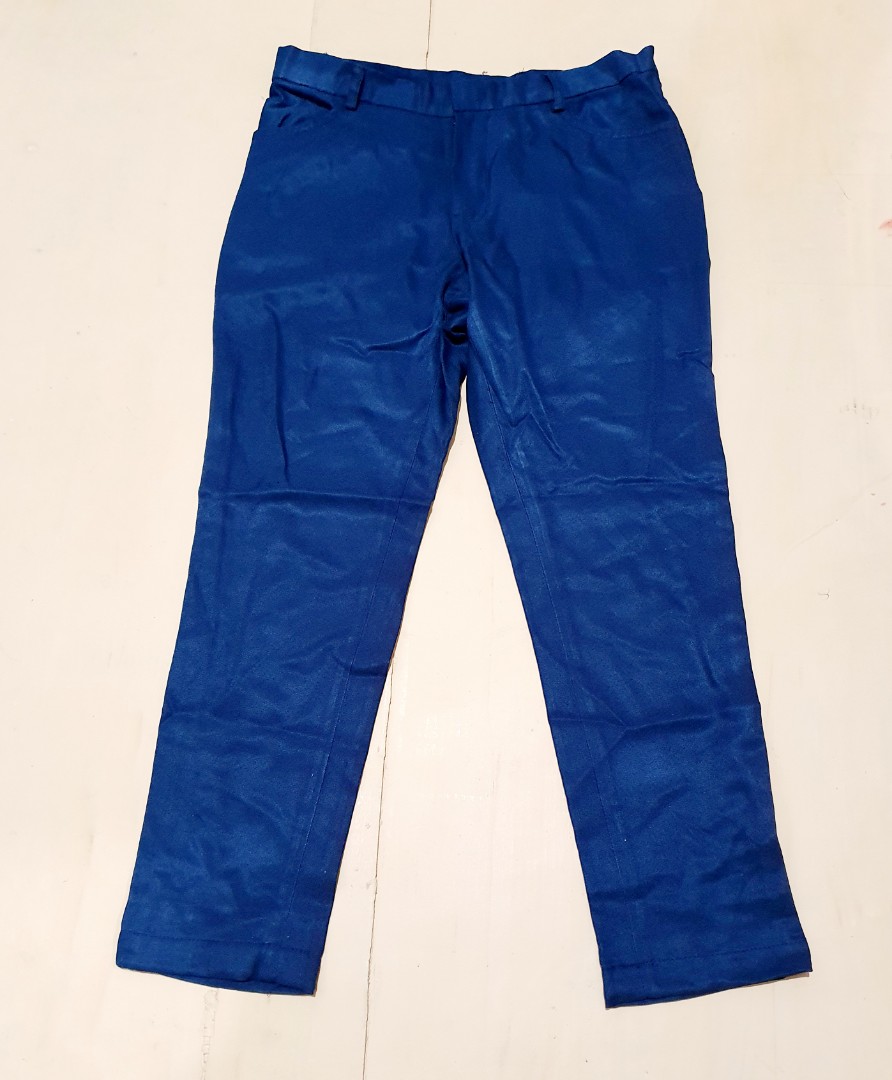 Navy blue slacks/uniform on Carousell