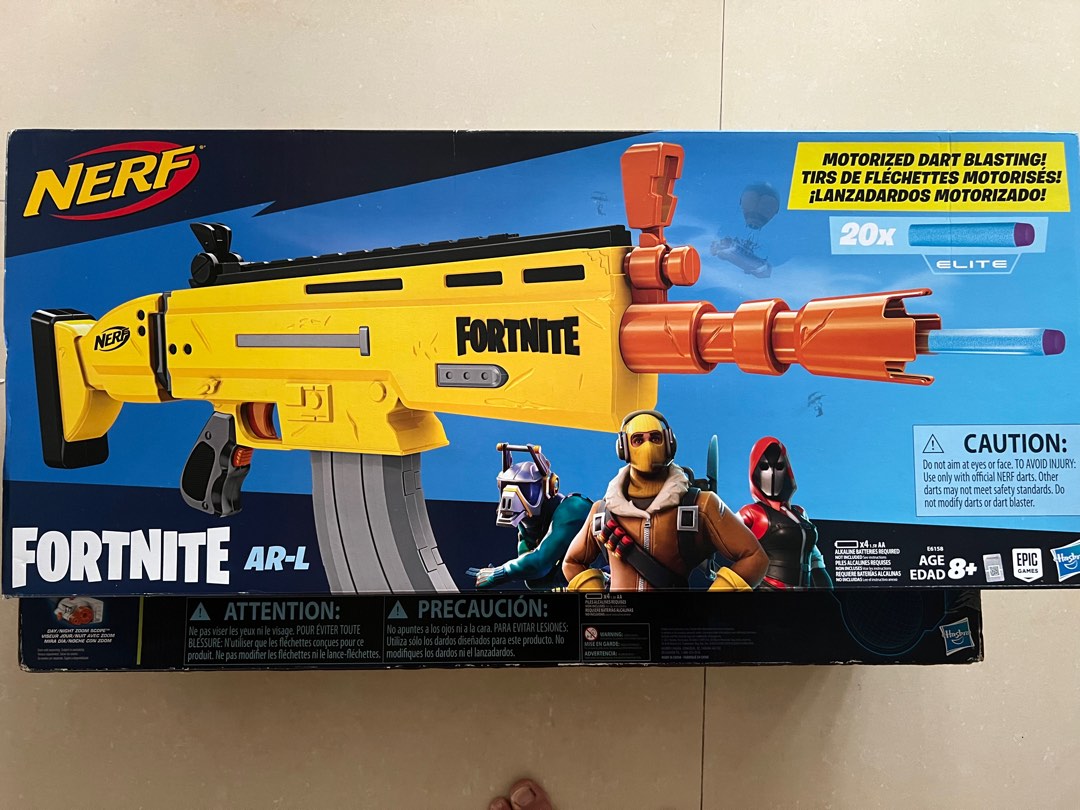 NERF Fortnite X AR rifle, Hobbies & Toys, Toys & Games on Carousell