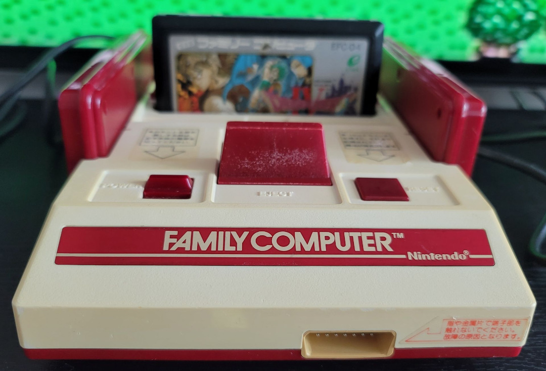 Nintendo Famicom FC 任天堂紅白機已改AV輸出連原裝遊戲1個, 電子遊戲, 電子遊戲機, Nintendo 任天堂 ...