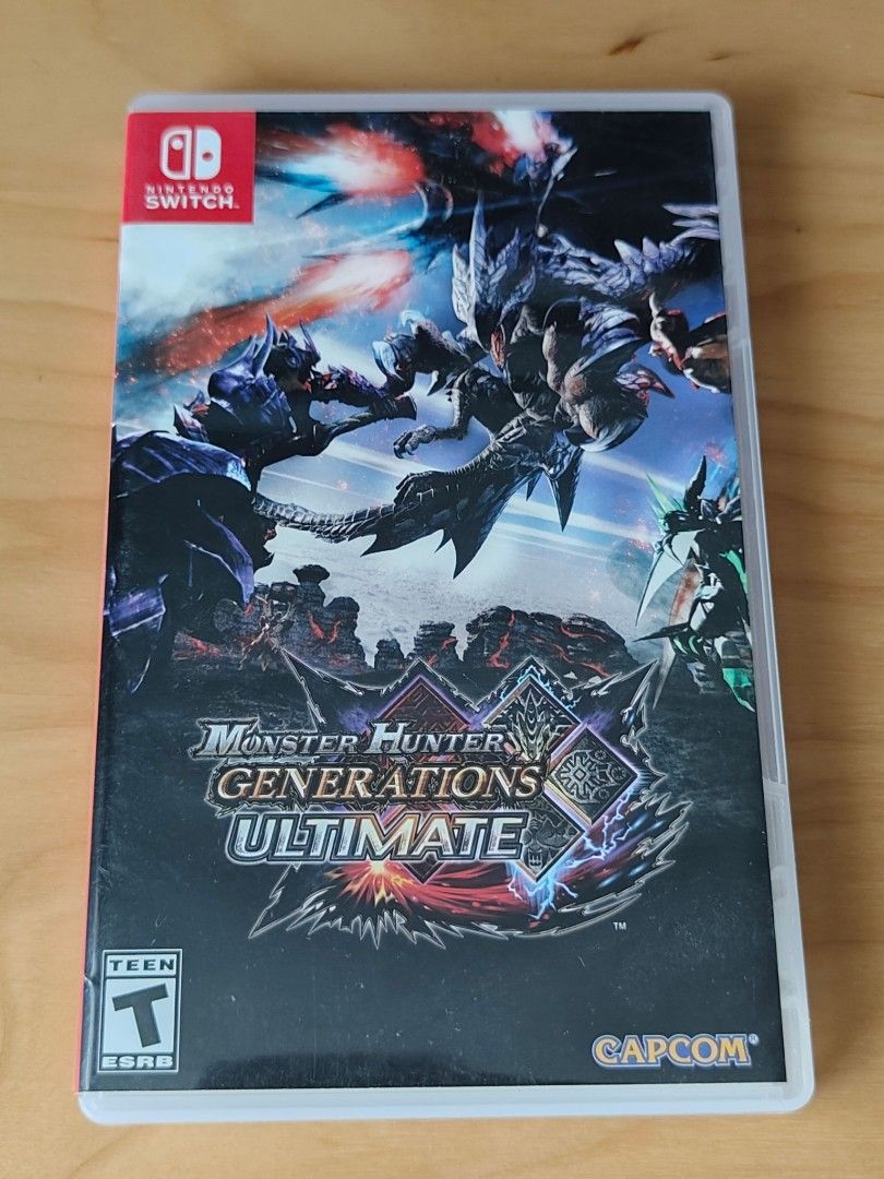 Nintendo switch console game monster hunter generations ultimate mhgu ...