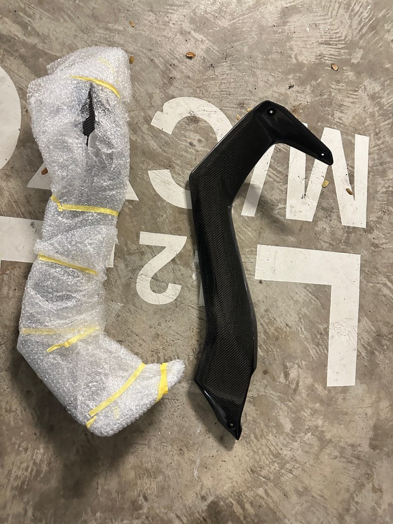 Nmax v2 king side panel, Motorcycles, Motorcycle Accessories on Carousell